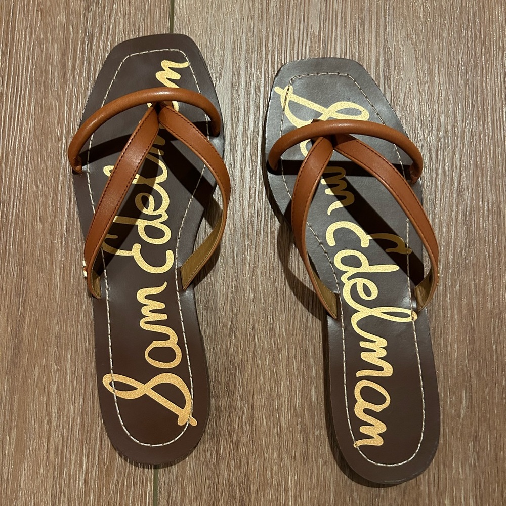 Sam Edelman Leather Sandals - Gem